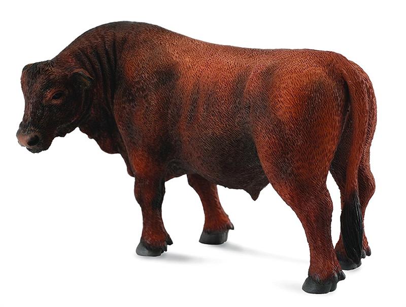 Red Angus Bull - CollectA Corral Pals Beef Cattle Figurine #88508 ...